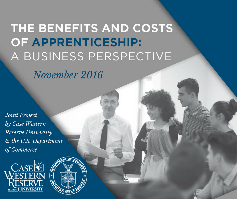 Graphic on Benefits and Costs of Apprenticeship: A Business Perspective ...