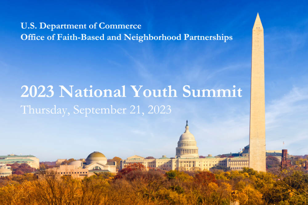 2023 National Youth Summit – September 21, 2023 | U.S. Department of ...